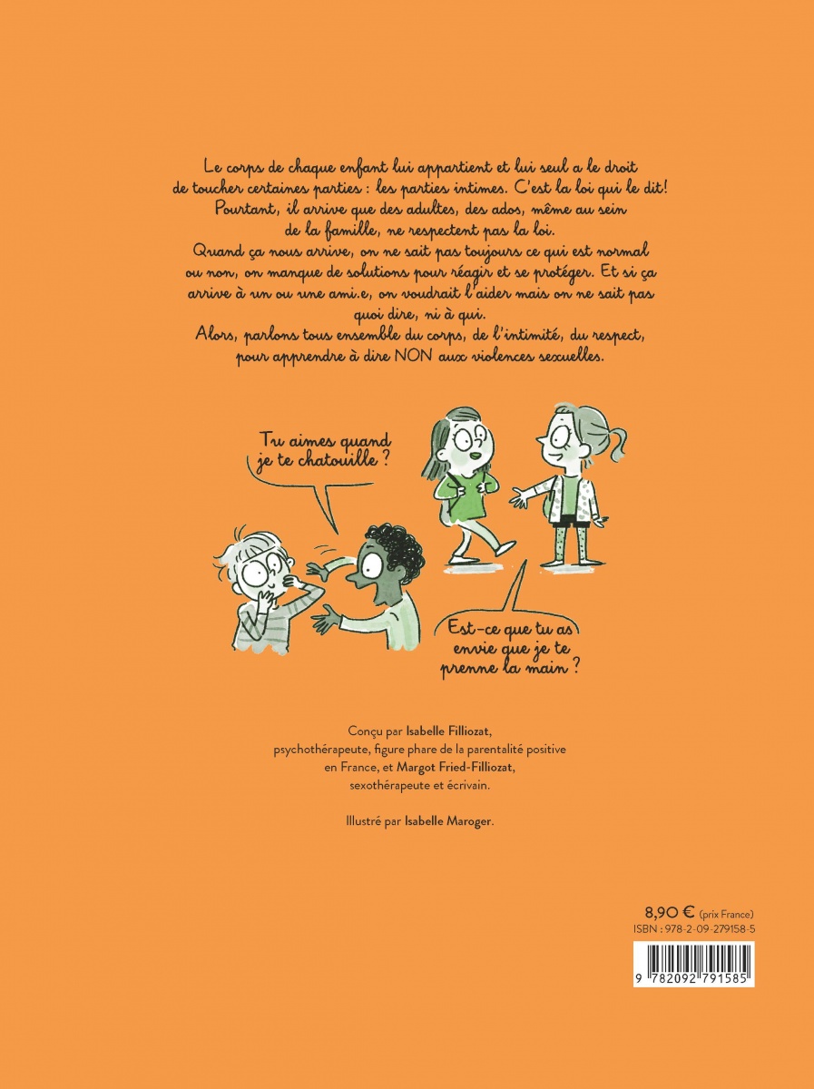 Mon corps m'appartient - Respect, intimité, consentement, parlons-en ...