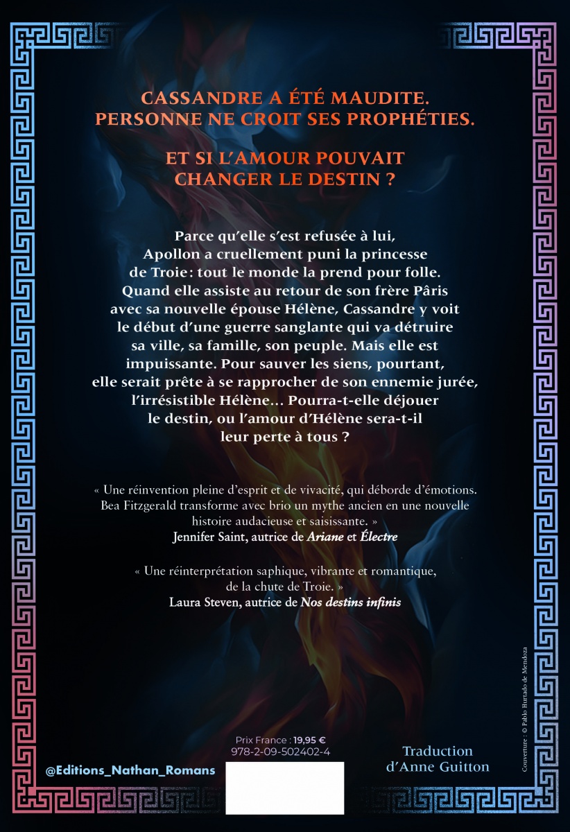 La Malédiction de l'Oracle - Une romantasy F/F qui réinvente la guerre ...