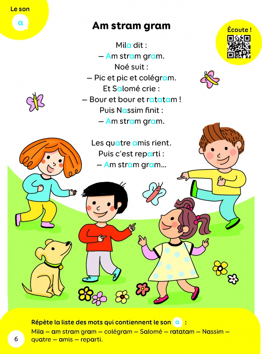 Regarde je lis, Comptines pour apprendre les sons | Nathan