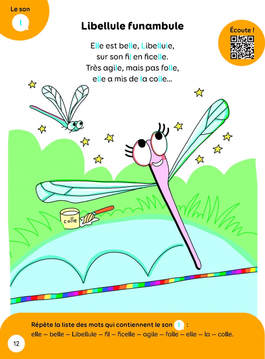 Regarde je lis, Comptines pour apprendre les sons | Nathan