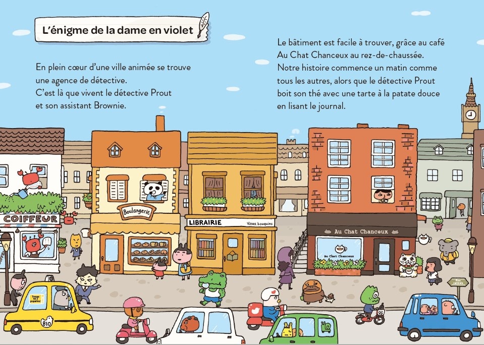 Détective Prout - Tome 1 : L'énigme de la dame en violet - un roman-jeu ...