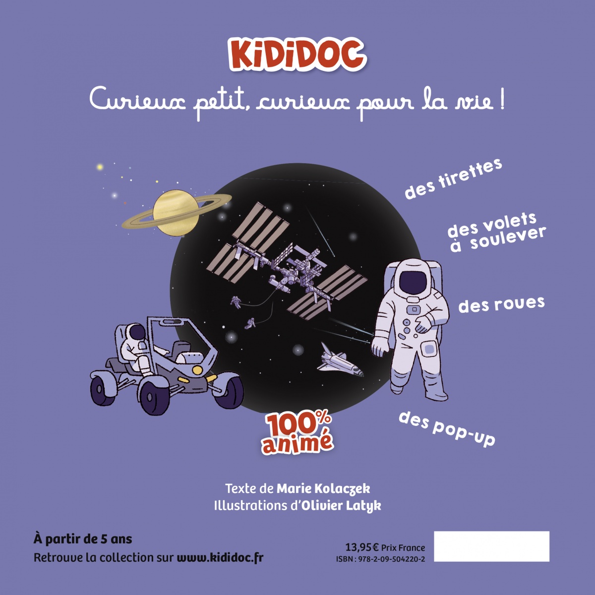 Kididoc - L'espace - Un documentaire 100% animé et renouvelé pour être ...