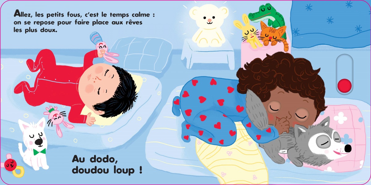 Au dodo - les doudous - Livre animé dès 6 mois - Pour accompagner le rituel du coucher des bébés ...
