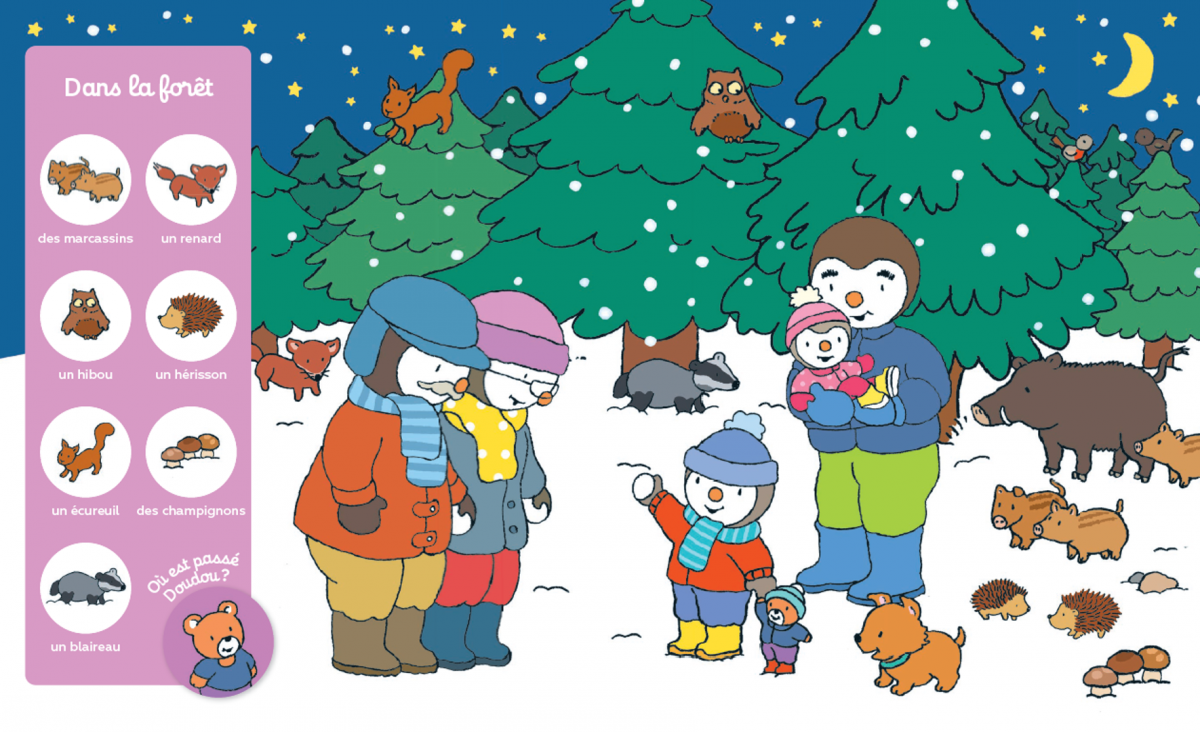 T'choupi Cherche et trouve Noël - un grand jeu d'observation pour ...