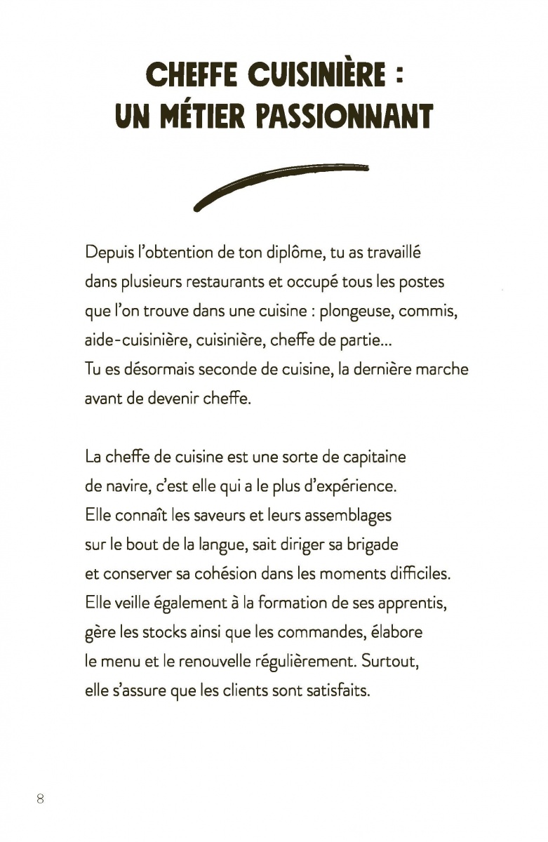 Tu es le héros - Dans la peau d'une cheffe - Livre-jeu d'aventures avec ...