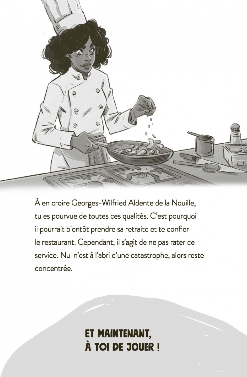 Tu es le héros - Dans la peau d'une cheffe - Livre-jeu d'aventures avec ...