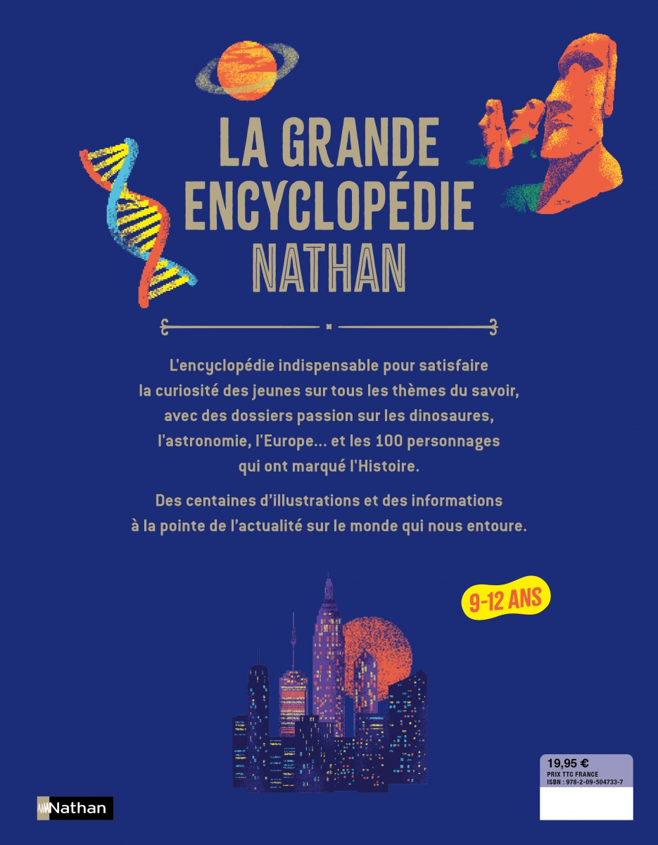 La grande encyclopédie Nathan - Livre documentaire complet pour enfants ...