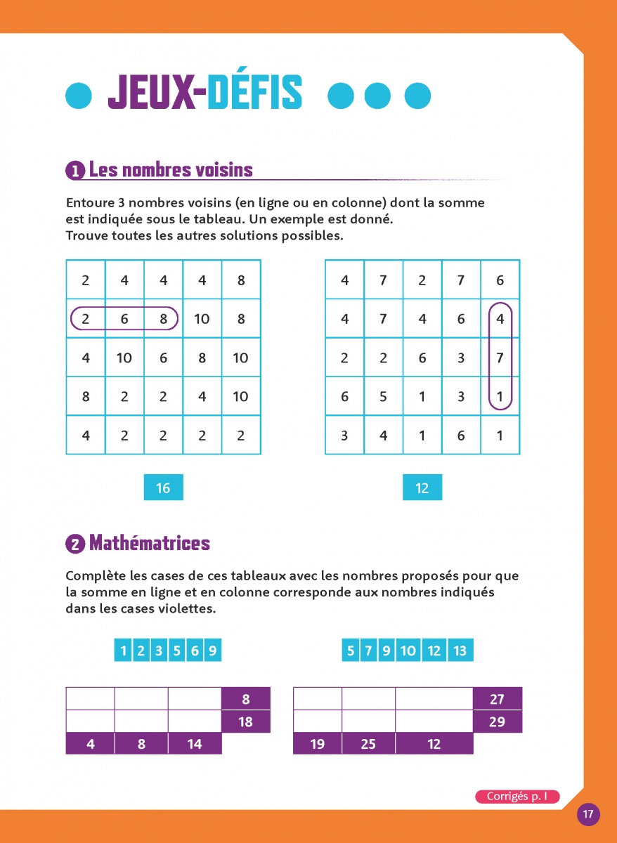 Calcul Mental CE2 8-9 ans - Cahier d'exercices progressifs avec tables ...
