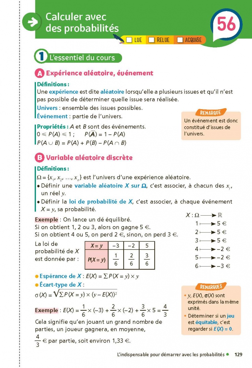 Mathématiques Terminale - Mes fiches pour le BAC Tle - BAC 2026 - EPUB ...