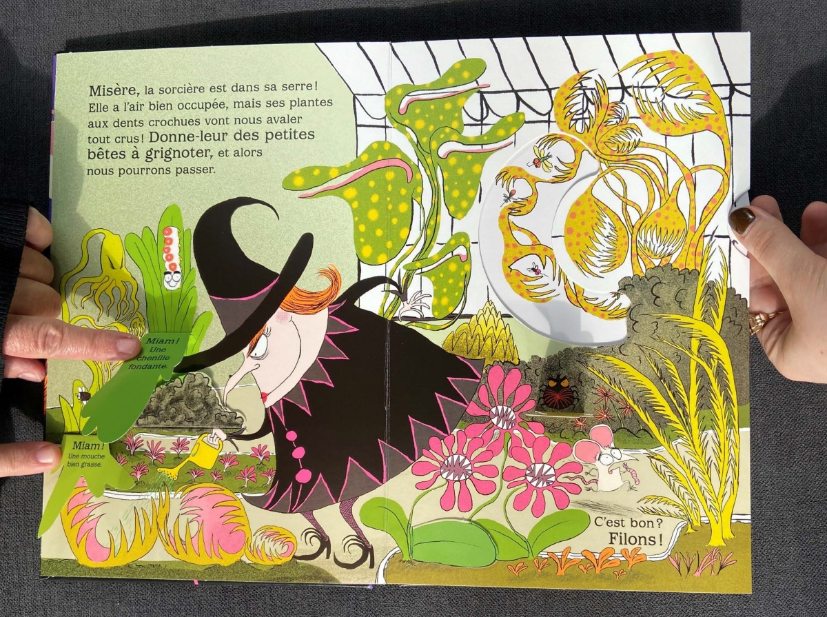 Au secours une sorcière ! - Un livre d'Halloween animé dont tu es le ...