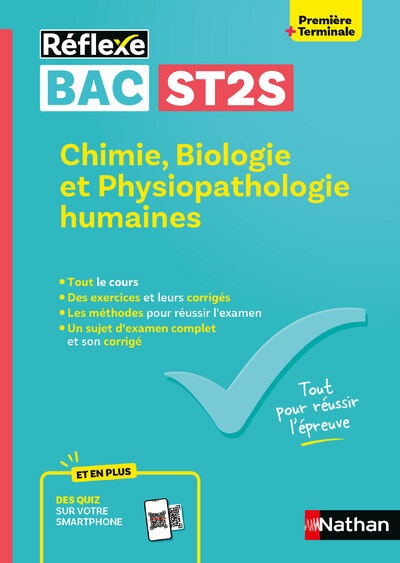 Bac ST2S - Spécialité Chimie, Biologie et Physiopathologies Humaines 1re/ Term - Cours ...