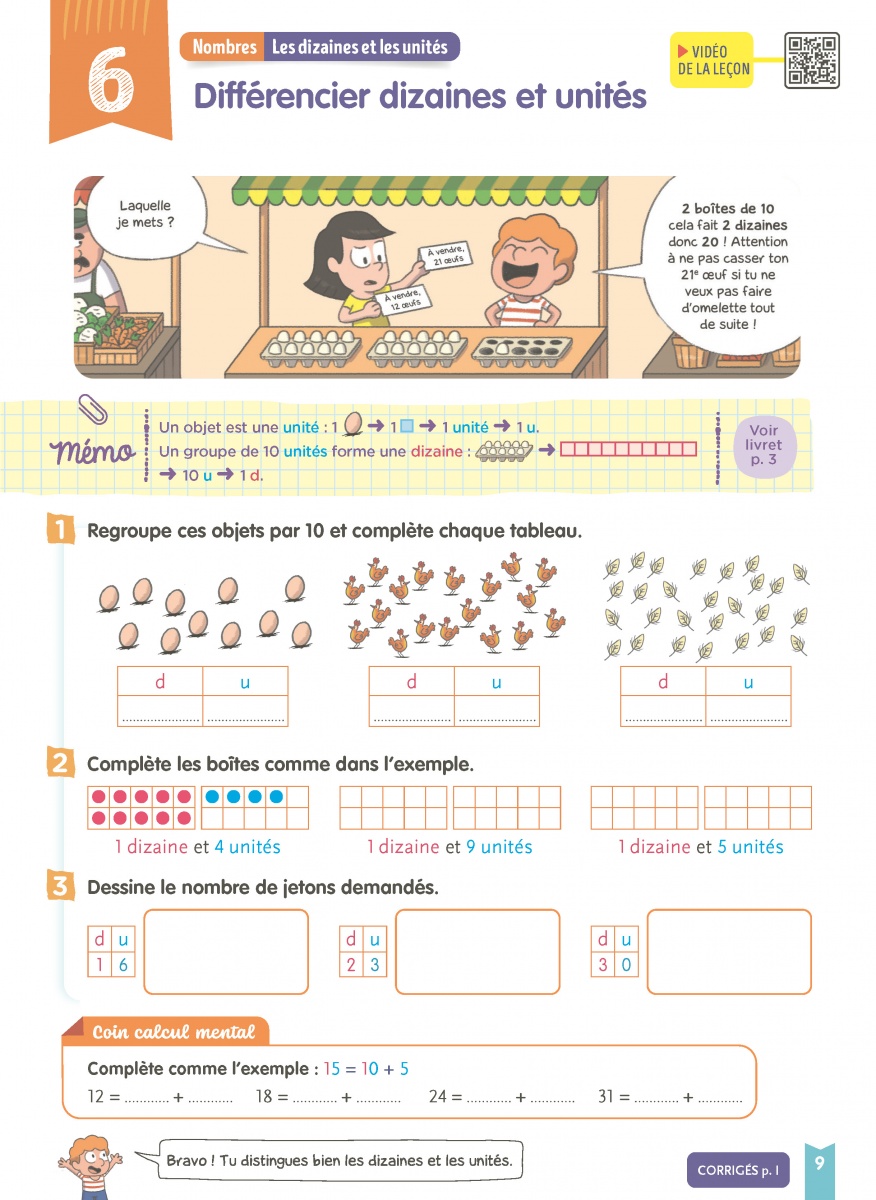 Je comprends tout - Maths CP 6-7 ans - Cahier d'exercices complet avec 200 exercices et calcul ...